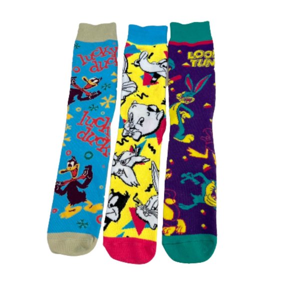 Warner Bros. | Accessories | Vintage 8s 90s Looney Tunes Daffy Porky ...